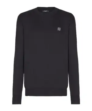 Balmain Crew Neck Sweaters For Men