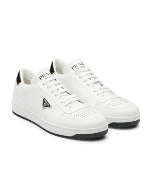 Prada Downtown Low-top Sneakers - White/black