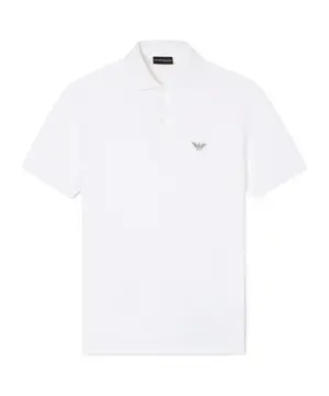 Emporio Armani Embroidered Polos For Men