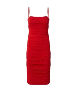 Pinko Gathered Midi Dress