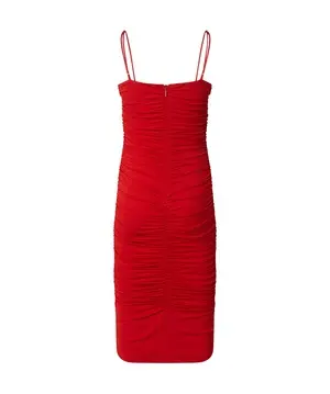 Pinko Gathered Midi Dress
