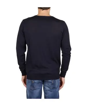 PAOLO PECORA Crewneck Knit Jumper - Black