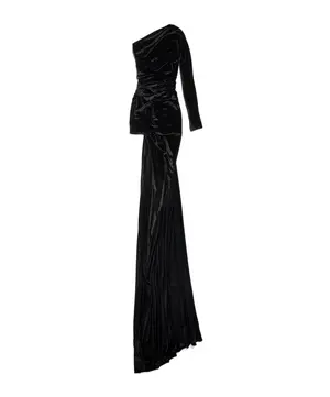 Balenciaga Long Sleeve Evening Dresses