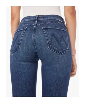 MOTHER The Rascal Skimp Jeans - Blue