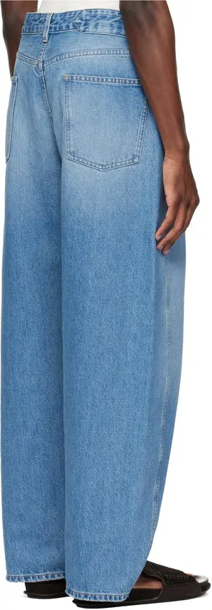 Jacquemus Le De-nîmes Cotton Jeans - Blue
