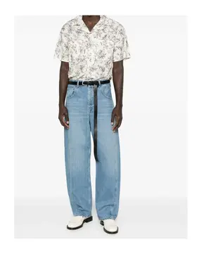 Jacquemus Le De-nîmes Cotton Jeans - Blue
