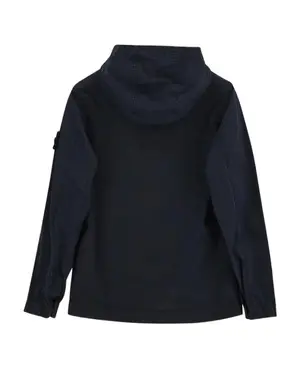 Stone Island Crinkled Cotton-jersey Hoodie Jacket