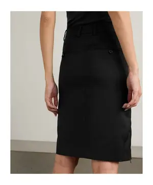 Helmut Lang Side Split Mini Skirt