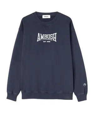 AMBUSH Logo Embroidered Crewneck Sweatshirt