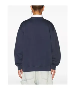 AMBUSH Logo Embroidered Crewneck Sweatshirt