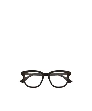 Alexander McQueen Square Frame Eyeglasses - Black