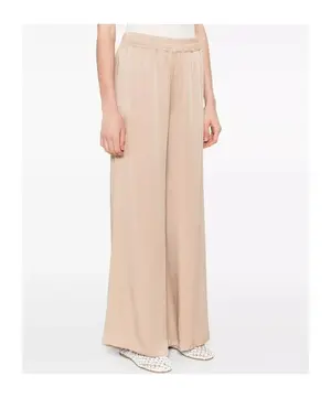 Fabiana Filippi Amelia Envers Satin Wide-leg Trousers