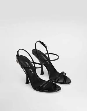 Dolce & Gabbana Ankle Strap Sandals - Black