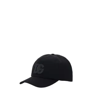 Dolce & Gabbana Logo Patch Baseball Cap - Black