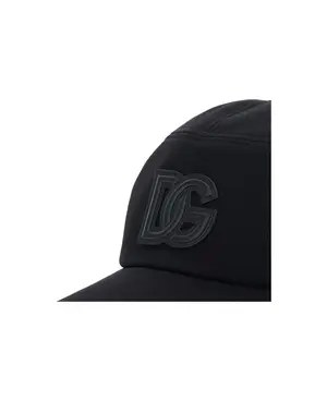 Dolce & Gabbana Logo Patch Baseball Cap - Black