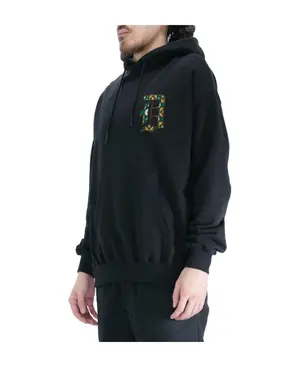 Drole De Monsieur Logo Hoodie - Black