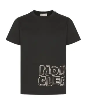 Moncler Logo T-shirt - Black