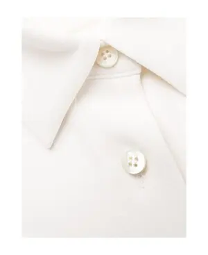 Alberto Biani Crepe Button-up Shirt