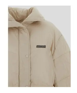 Isabel Marant Étoile Puffer Jacket With Logo Patch