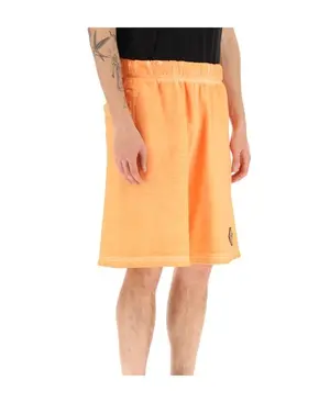 MARCELO BURLON COUNTY OF MILAN Logo-embroidered Shorts