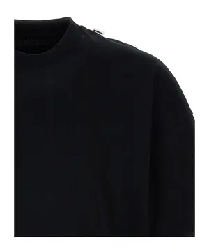JIL SANDER Crewneck Short-sleeved T-shirt - Black