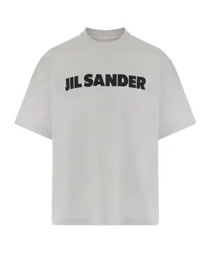 JIL SANDER Logo T-shirt - Gray