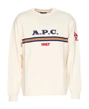 A.p.c. Printed Sweatshirts Hoodies For Men