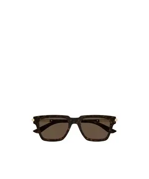 Alexander McQueen Square Frame Sunglasses - Black