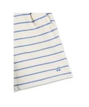 Bonpoint Striped Cotton Shorts