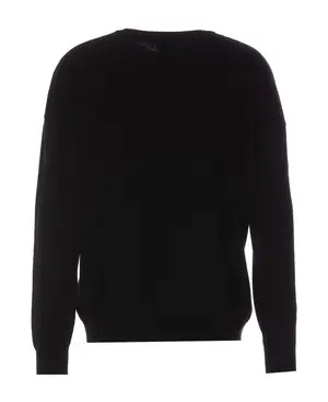 MARCELO BURLON COUNTY OF MILAN Crewneck Long-sleeved Jumper