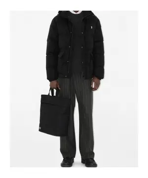 Burberry Shield Logo Plaque Tote Bag