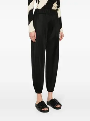 JIL SANDER Elastic Waist Jogging Pants - Black
