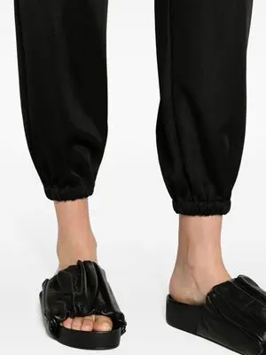 JIL SANDER Elastic Waist Jogging Pants - Black