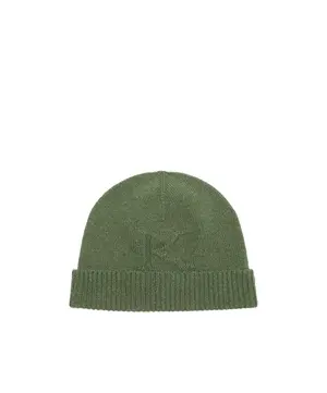 Kiton Rib Knitted Hat - Green