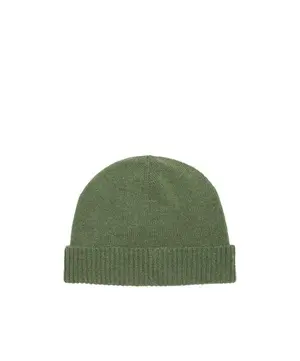 Kiton Rib Knitted Hat - Green