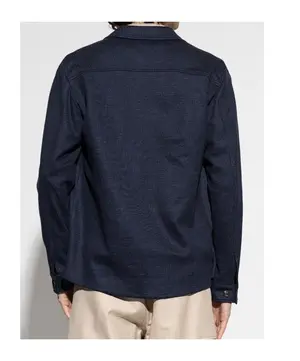 Eleventy Chest Pocket Long-sleeved Shirt