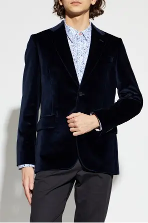 Paul Smith Velvet Blazer - Black