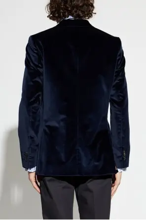 Paul Smith Velvet Blazer - Black