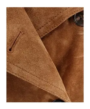 Saint Laurent Double-breasted Trench Coat