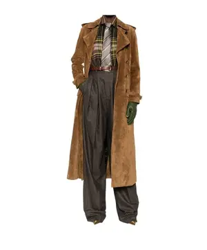 Saint Laurent Double-breasted Trench Coat