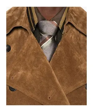 Saint Laurent Double-breasted Trench Coat