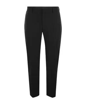 PT TORINO Pleated Tailored Trousers - Black