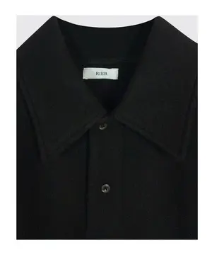 RIER Collared Long-sleeved Polo Shirt