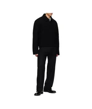 RIER Collared Long-sleeved Polo Shirt