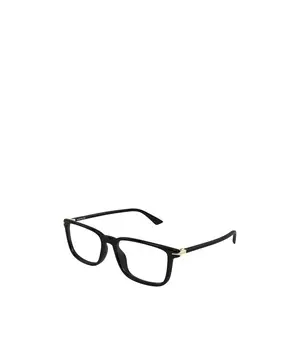 Montblanc Eyewear Rectangular Frame Glasses - Black