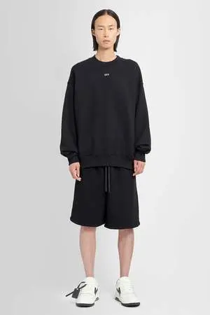 Off-White Printed Crewneck Sweatshirt - Black