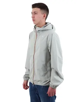 K-WAY Zipped Hooded Jacket - Multicolor