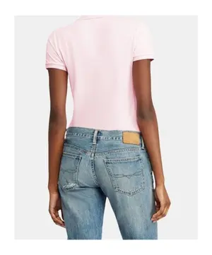 Polo Ralph Lauren Slim Fit Stretch Polo Shirt - Pink