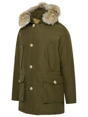 Woolrich Arctic Hooded Padded Parka - Green