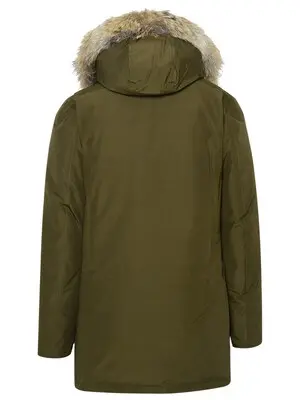 Woolrich Arctic Hooded Padded Parka - Green